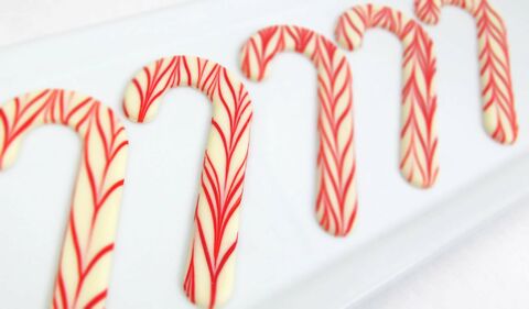 Candy Cane Accent | Chocolates A La Carte